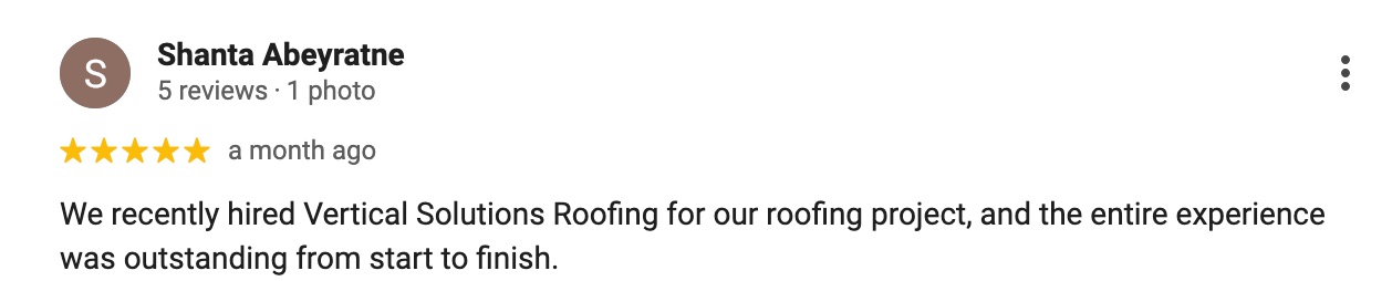 Vertical Solutions Roofing | Your Trusted Local Roofing Company
